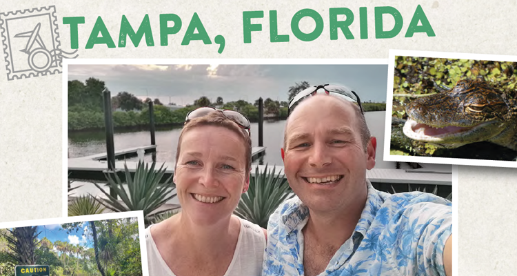 Bex Valentine, and her husband, Mike Enever - Army&You