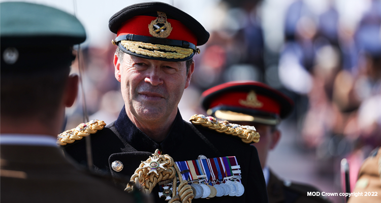 Chief of the General Staff, Gen Sir Patrick Sanders - Army&You